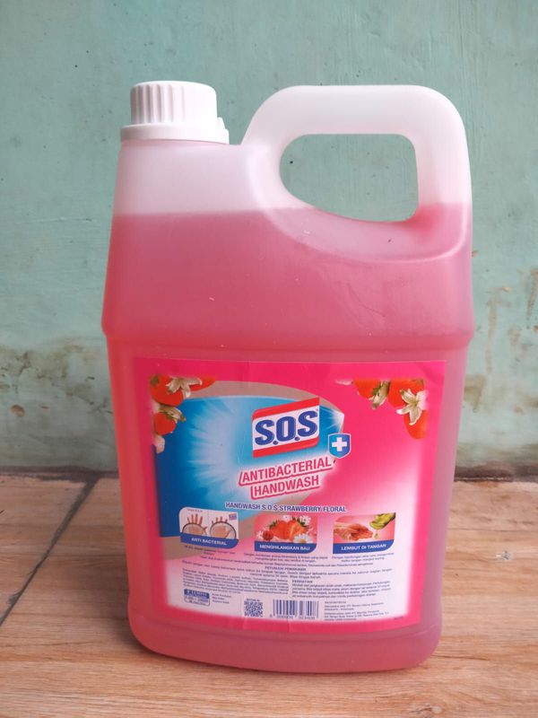 Sabun Cuci Tangan SOS Hand Wash 4 Liter