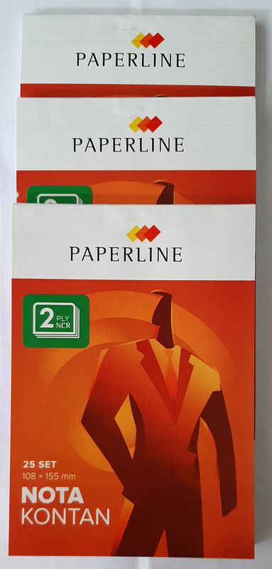 NOTA 2 PLY NCR 15,5 x 10,8 cm