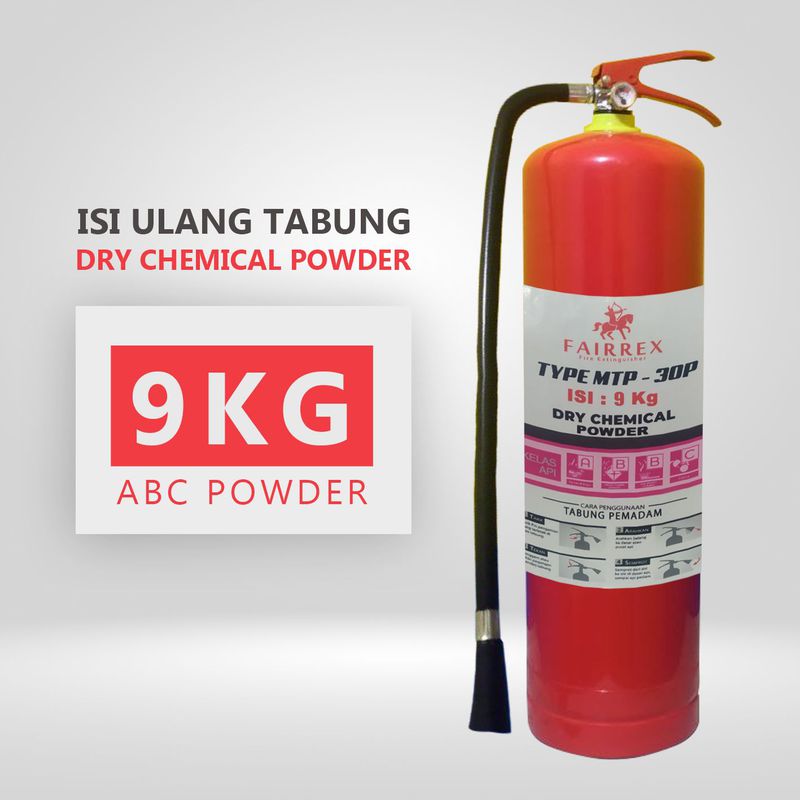 PENGISIAN ULANG TABUNG ALAT PEMADAM API RINGAN ( APAR ) 9 Kg