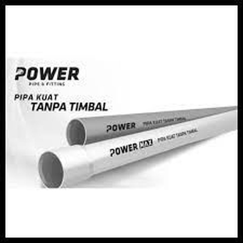 PIPA PVC STD C PUTIH MEREK POWER - 2
