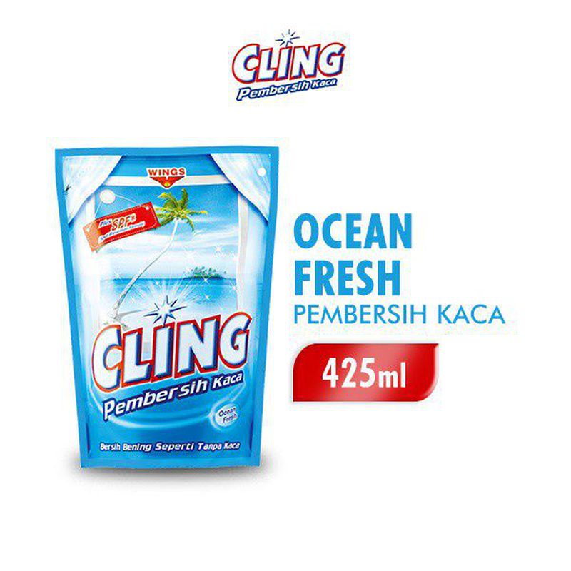 Cling Pembersih Kaca Refill 425 mL