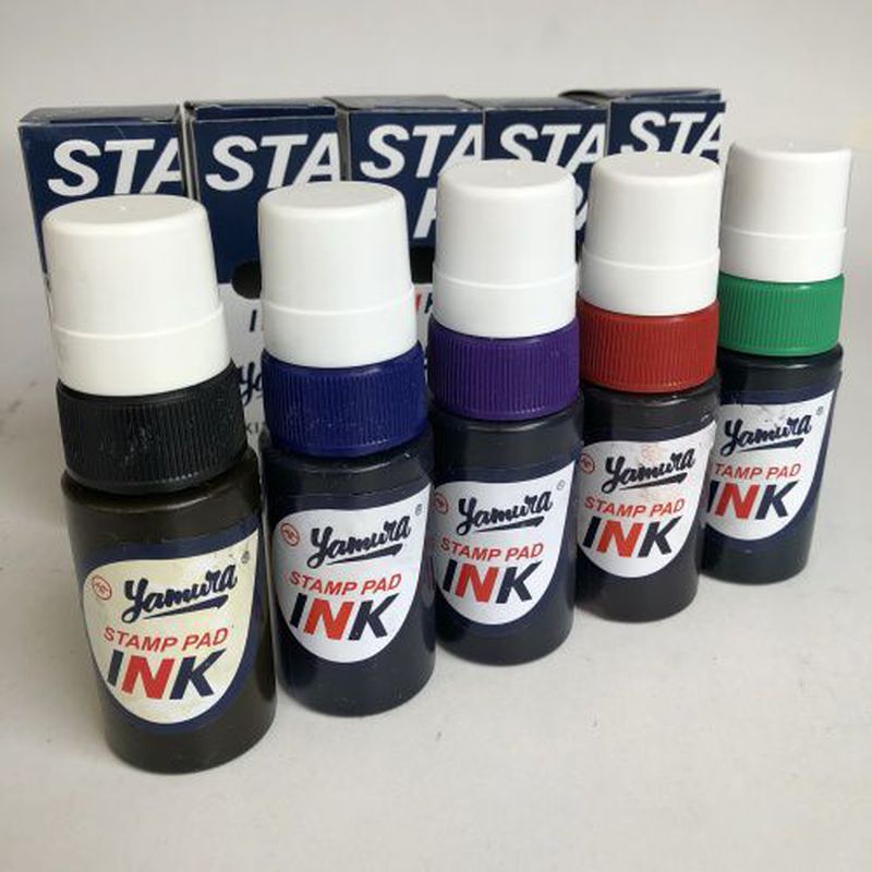 Tinta Stempel 50cc - Biru