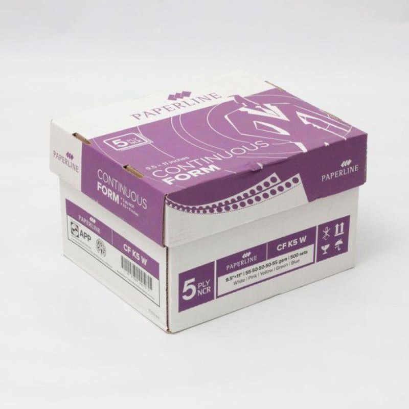 Kertas Continuous Form 5 Ply 9,5x11 - Paperline CF K5 W