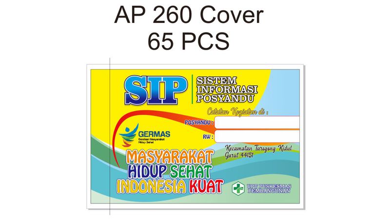 Cetak Buku SIP Posyandu