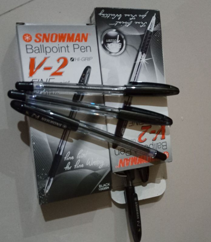 Ballpoint Snowman V2