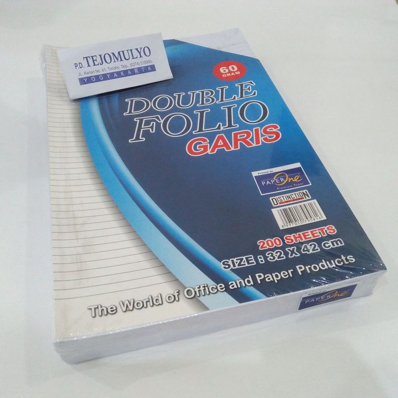 Kertas Folio Garis Paper One