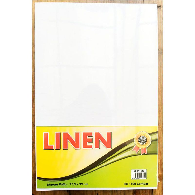 Kertas Linen Folio