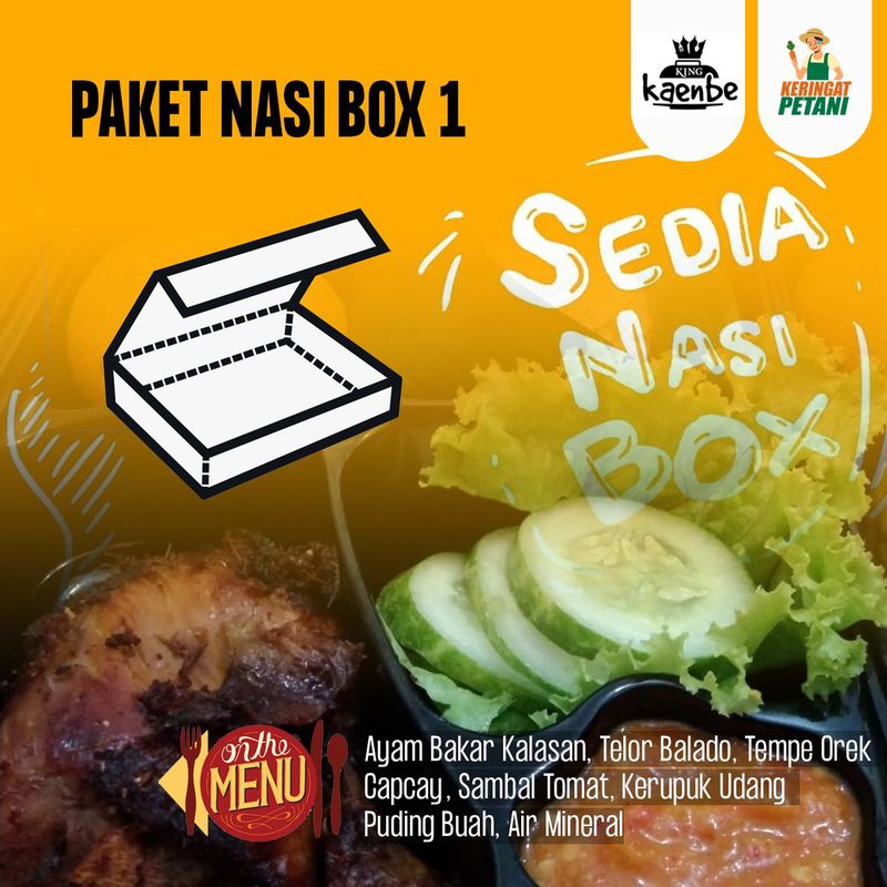 Paket Nasi Box - Paket Nasi 1