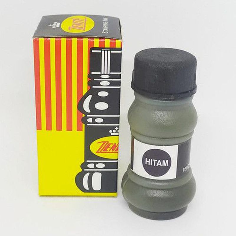 Tinta Stempel Zenith - Hitam