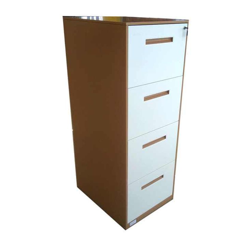 LEMARI ARSIP / FILE CABINET 4 DRAWER BROWN BEIGE