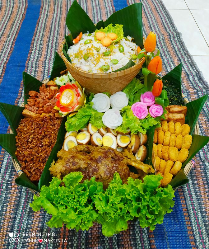 Tumpeng Nasi Liwet 15 porsi +dekem