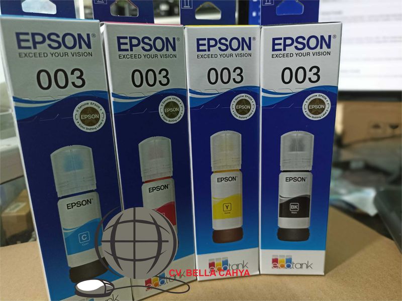 TINTA EPSON 003 ORIGINAL - Biru