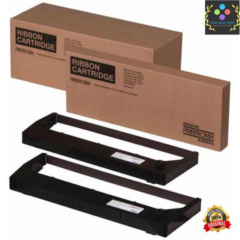 Pita Printronix P7005 P8000 Original Ribbon Cartridge