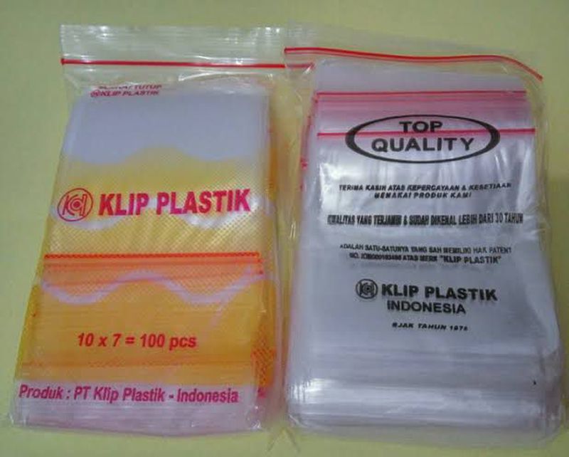 Plastik Klip 7 x 10 ,(10 x 7)
