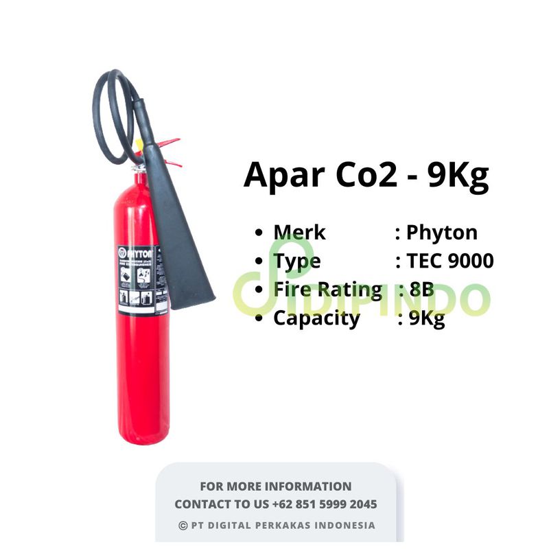Apar Co2 - 9Kg