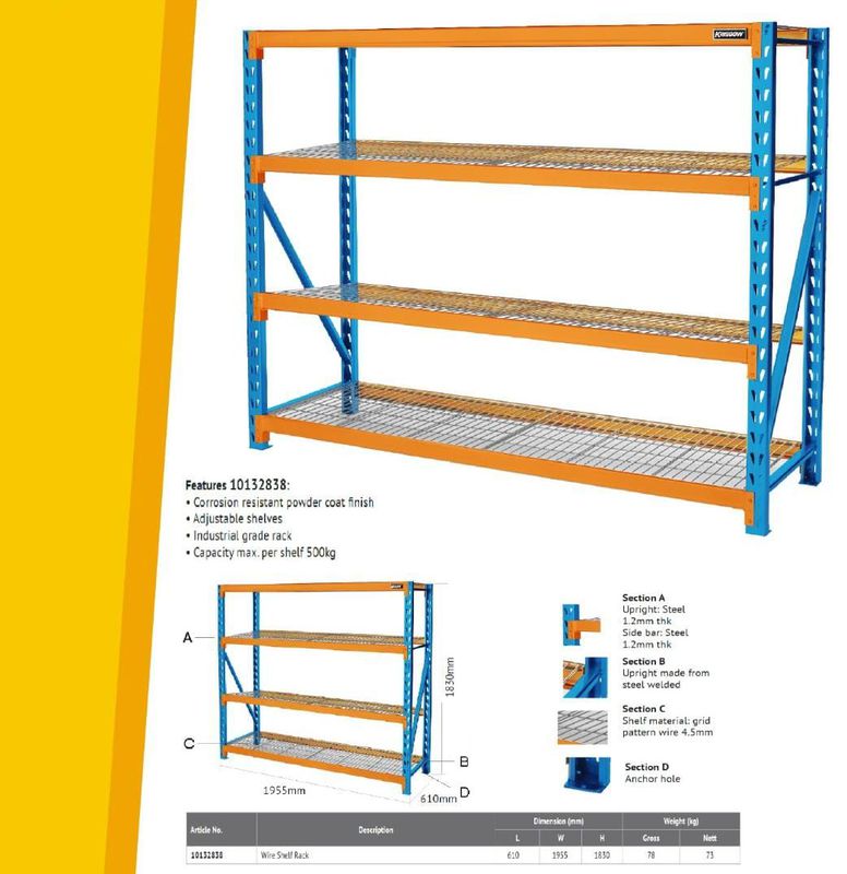 RAK BARANG / WIRE SHELF RACK