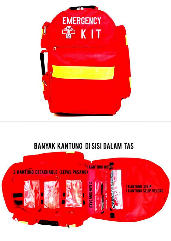 Tas Emergency Kit - Biru