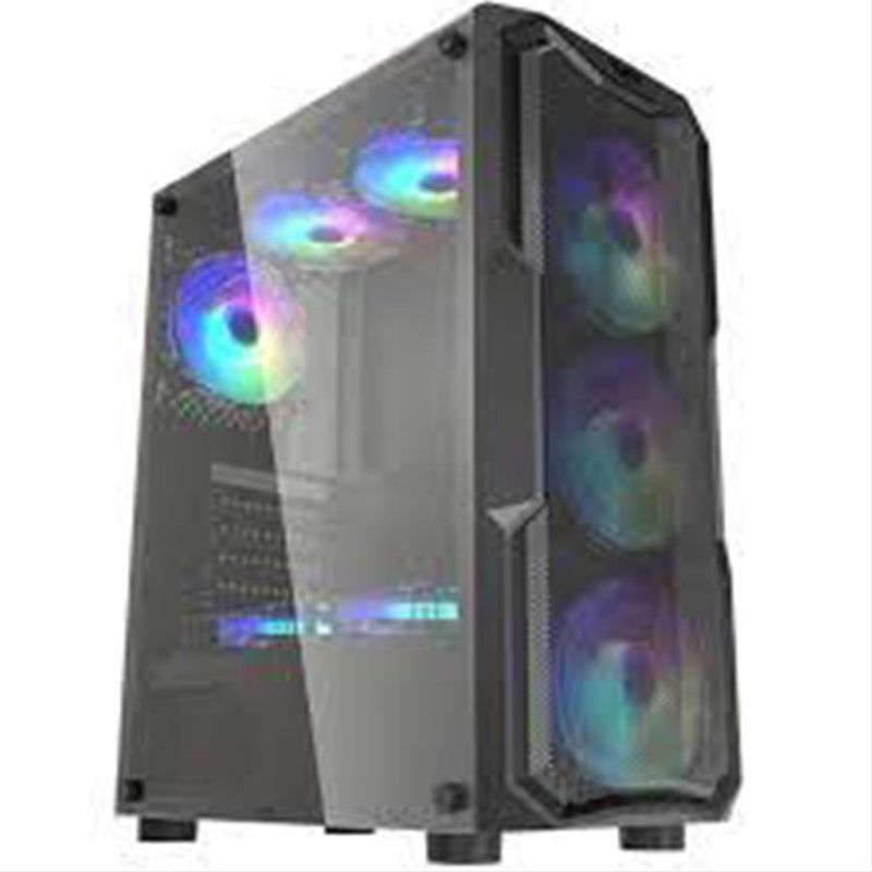 AIGO DARKFLASH AQUARIUS MESH ACRYLICS GAMING CASE