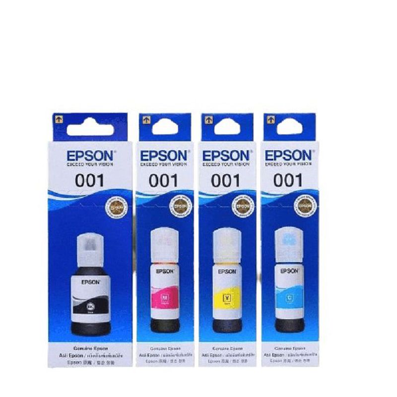 Tinta Epson 001 Black,Cyan,Magenta,Yellow