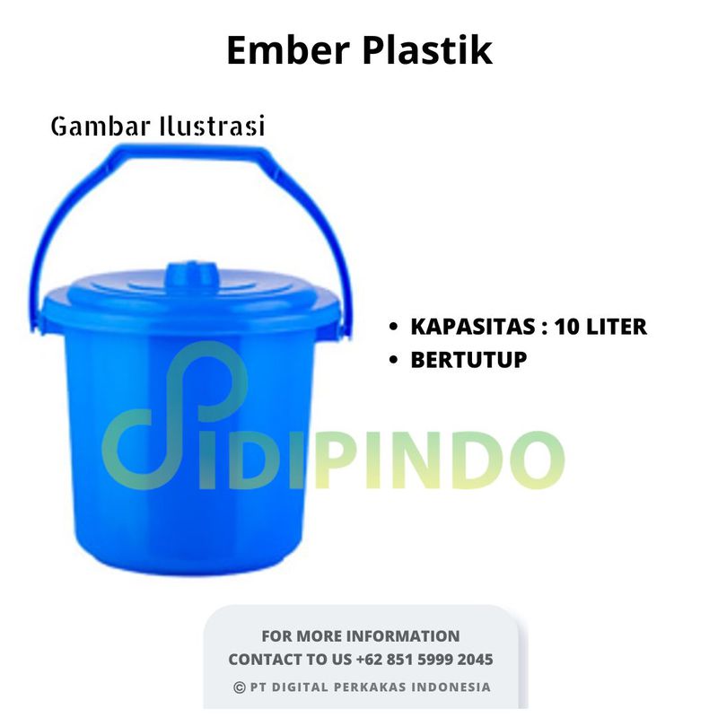 Ember Plastik 10 Liter