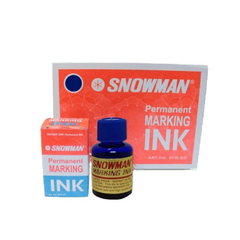 Isi Tinta Spidol Snowman Permanen ( Biru )