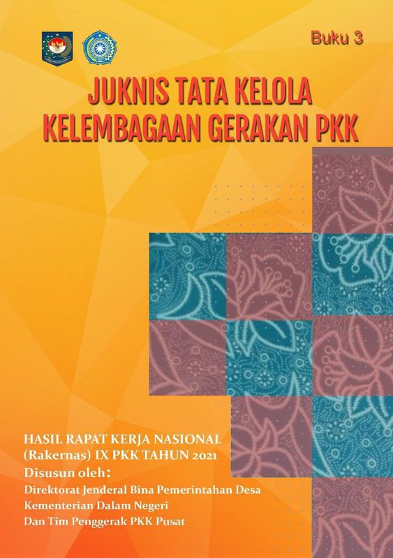 Buku Juknis Tata Kelola Kelembagaan PKK