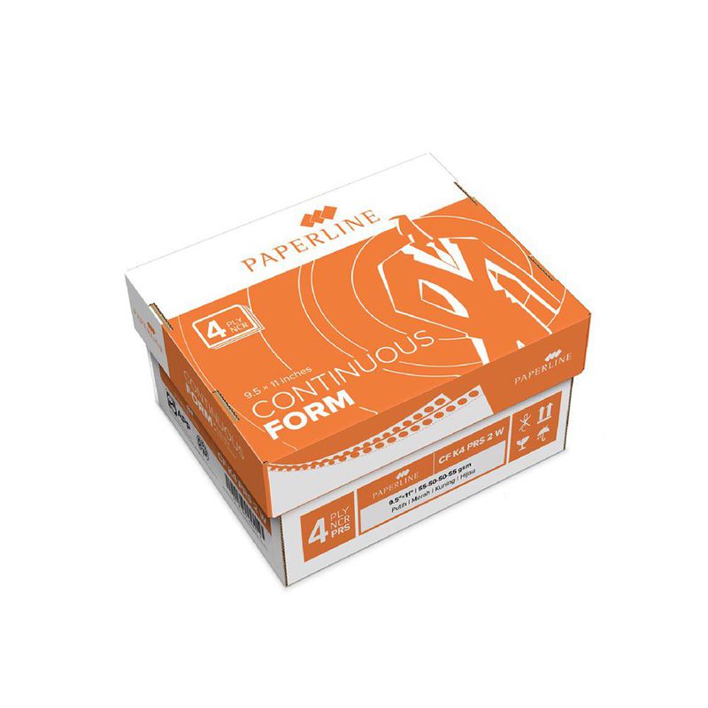 Kertas Continuous Form 4 PLY Paperline