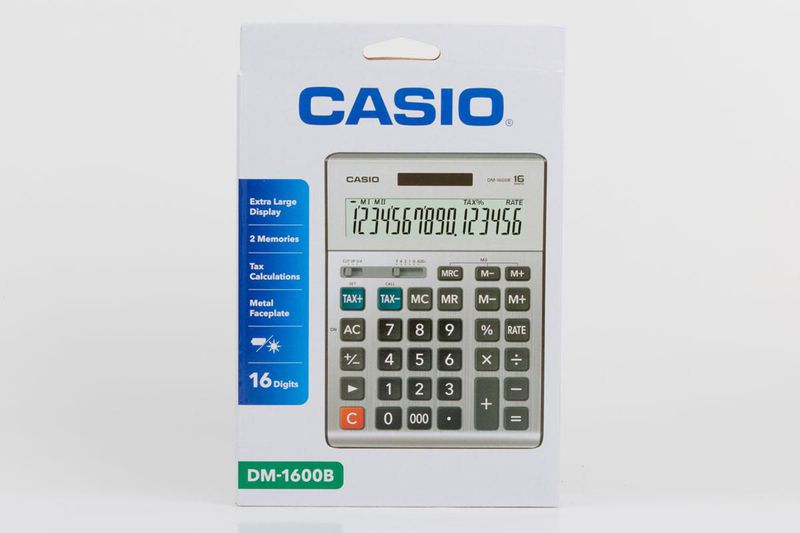 Kalkulator Casio 16 Digit I DM 1600