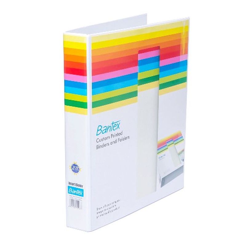 Binder Insert BANTEX 2 Ring D Kapasitas 25 mm A4 Warna Putih