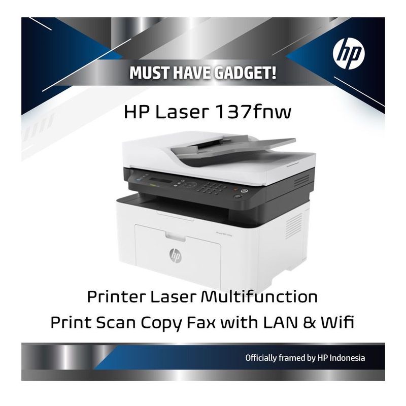 Printer HP Laser 137fnw
