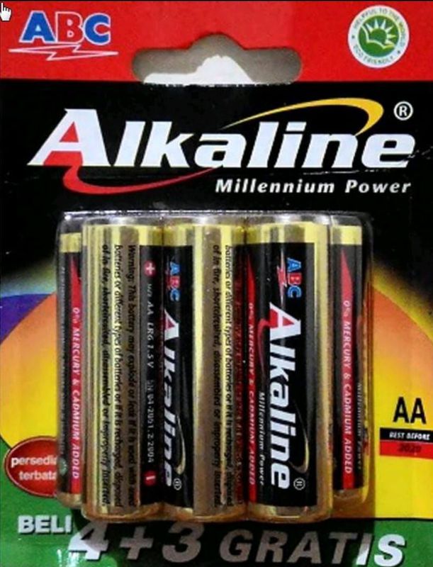 ABC Baterai Alkaline AA