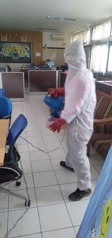 JASA DISINFEKSI PEMELIHARAAN GEDUNG UNIT PELATIHAN KESEHATAN PROVINSI ...