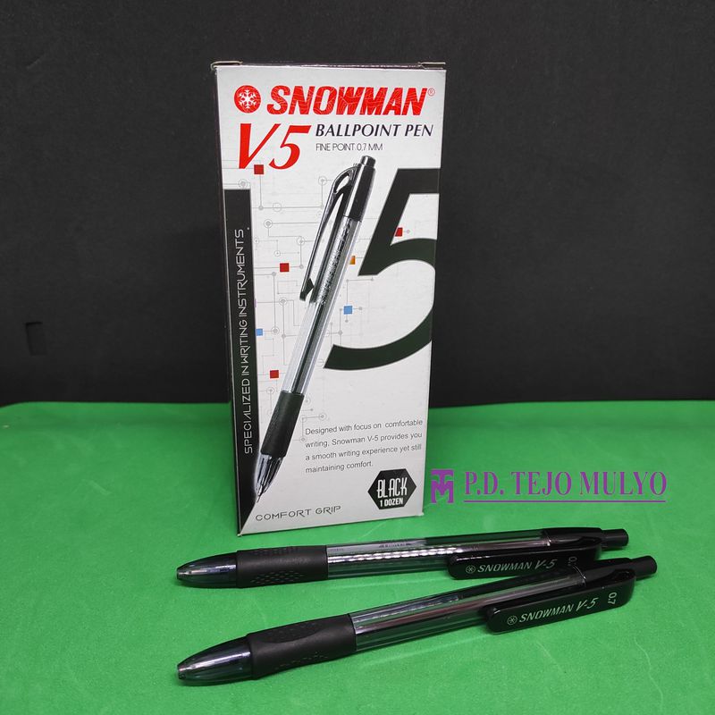 Ballpoin Snowman V5 - Merah