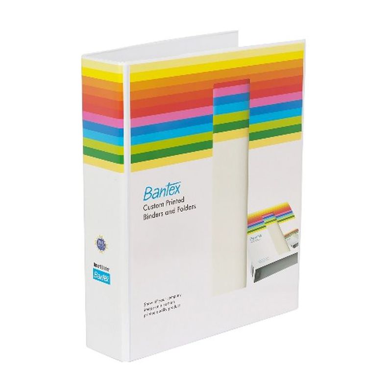 Binder Insert BANTEX 2 Cincin D Kapasitas 52 mm F4 Warna Putih