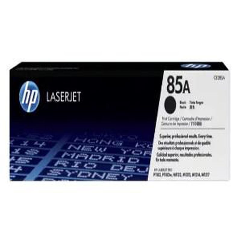 HP INC HP 85A BLACK ORIGINAL LASERJET TONER CARTRIDGE (CE285A)