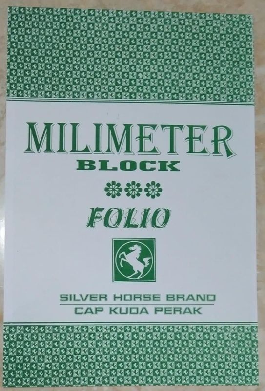 Kertas Milimeter Block Ukuran Folio
