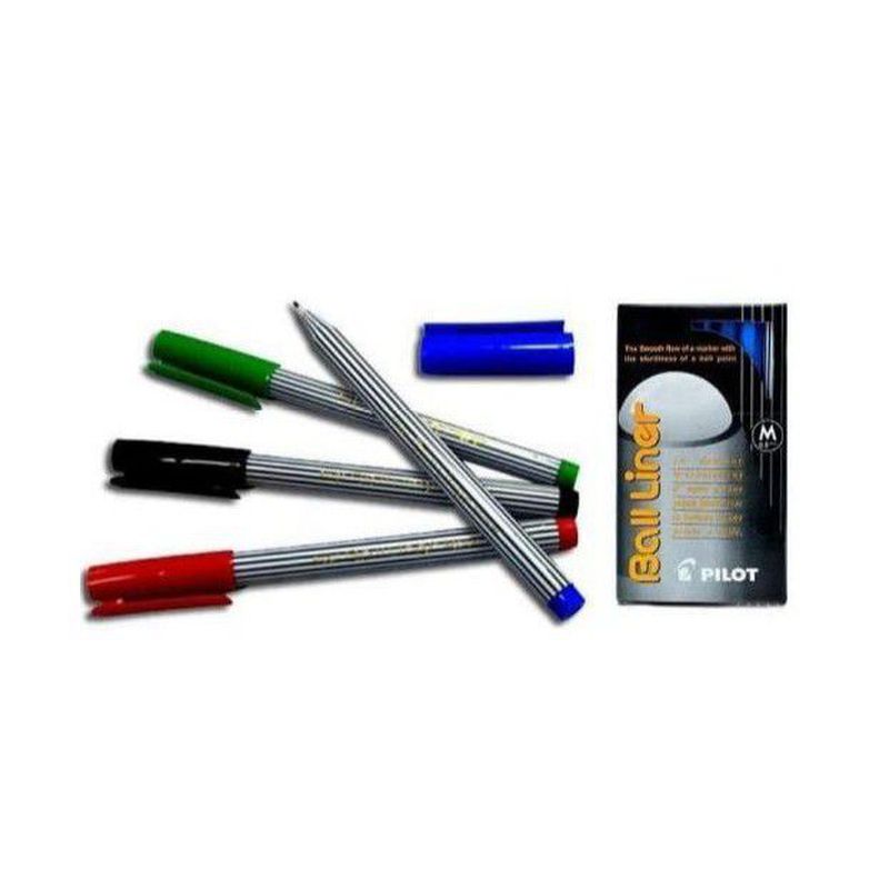 box Isi 12 BALLPOINT PILOT BALL LINER HTM / SIGNATURE PEN / SIGN PEN