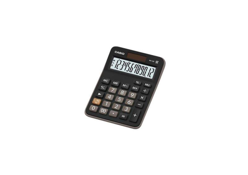 Casio Value Series Calculator MX-12B - Hitam