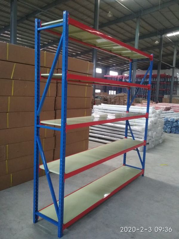 Rak Penyimpanan Gudang Medium Duty 5 Tingkat: PxLxT 2000mmx380mmx2500mm ...