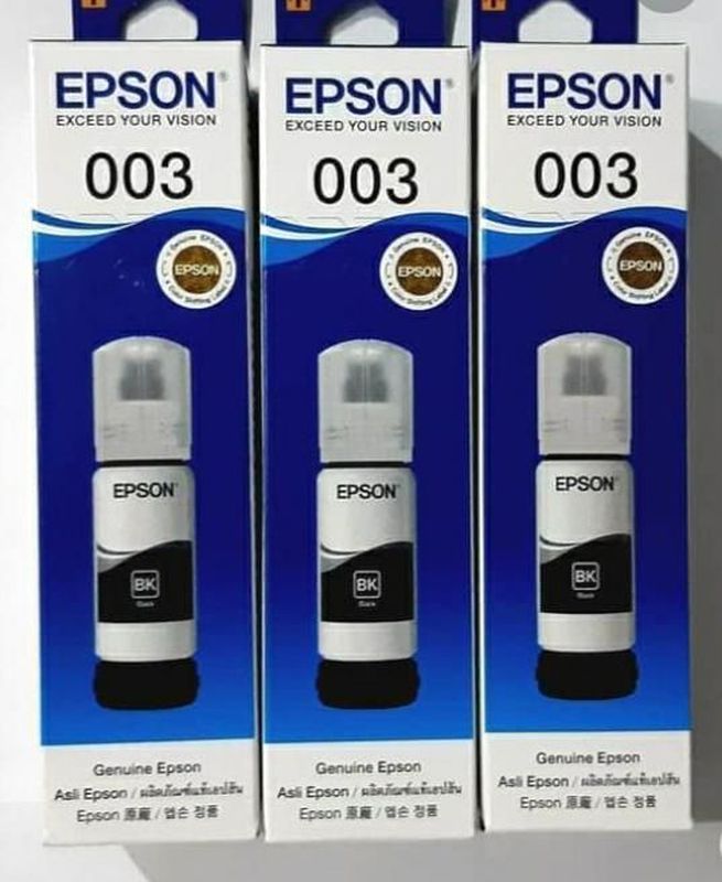 Tintah Epson 003 Warna hitam