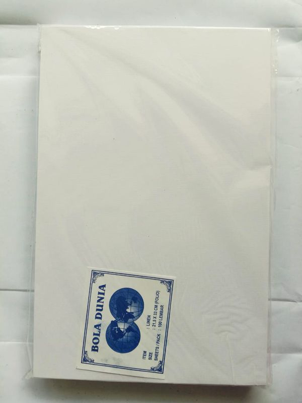 Kertas Linen Putih