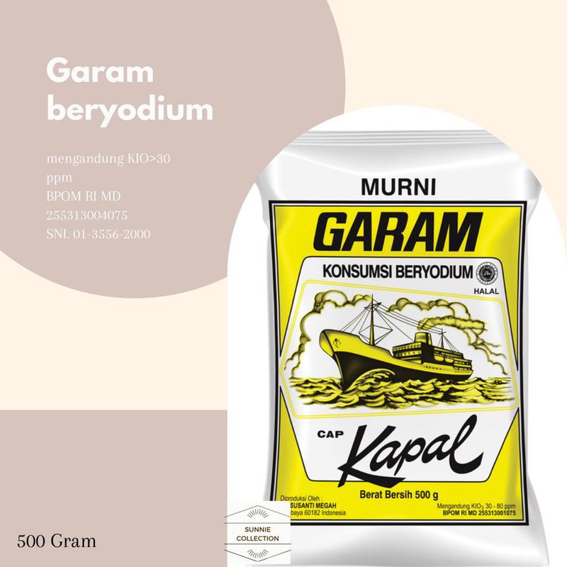 Garam Cap Kapal 500g