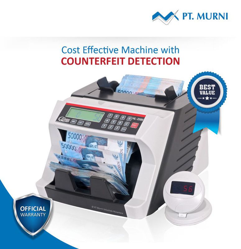 Mesin Hitung Uang CashQuip HL-3300 (GARANSI 1 TAHUN)