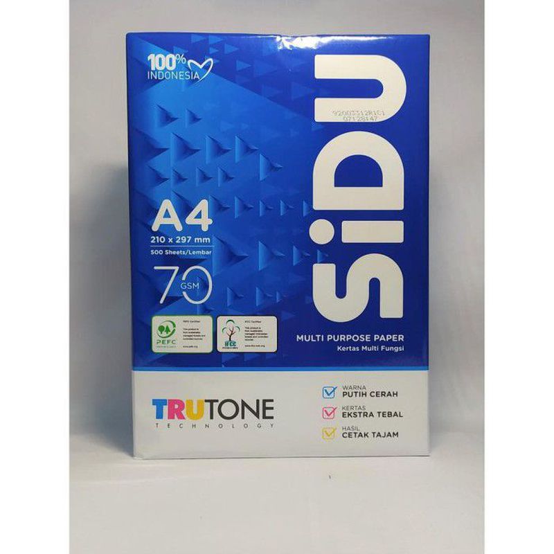 KERTAS HVS SIDU 70 GR A4