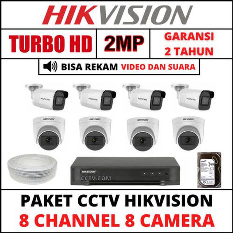 CCTV paket 8 kamera