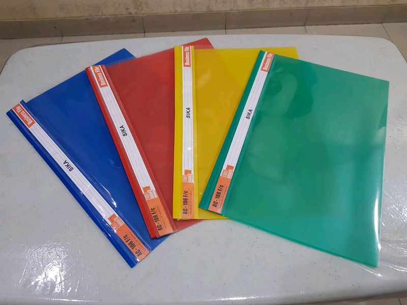 Map Plastik Bening Business File