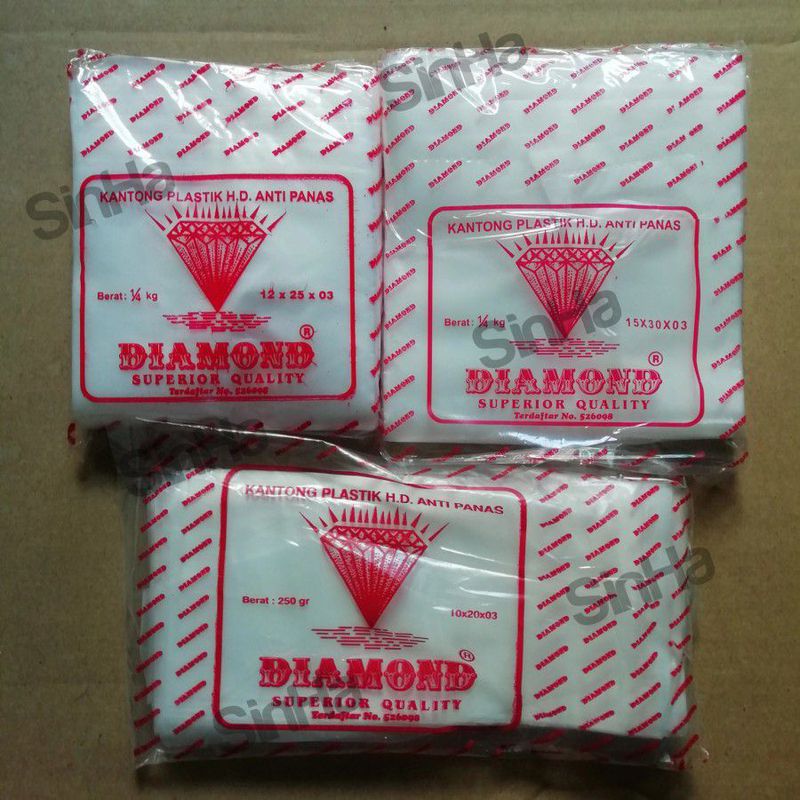 Plastik HD Diamond Anti Panas 05 - 12x15