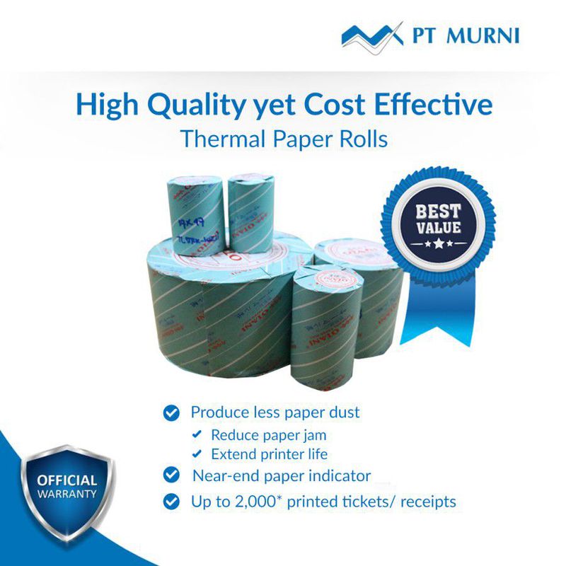 Thermal Paper | Kertas Thermal ukuran 80*50