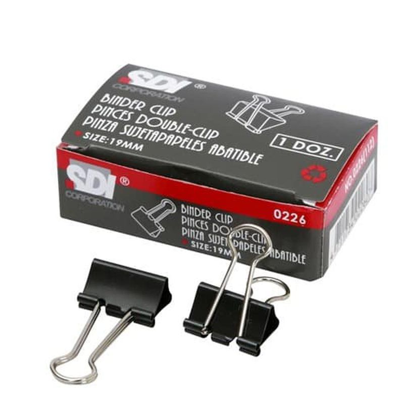 Binder Clips 19 mm