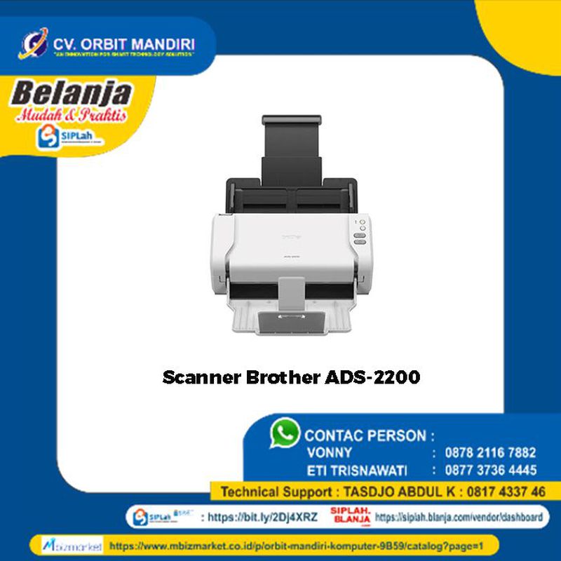 Scanner Brother ADS-2200